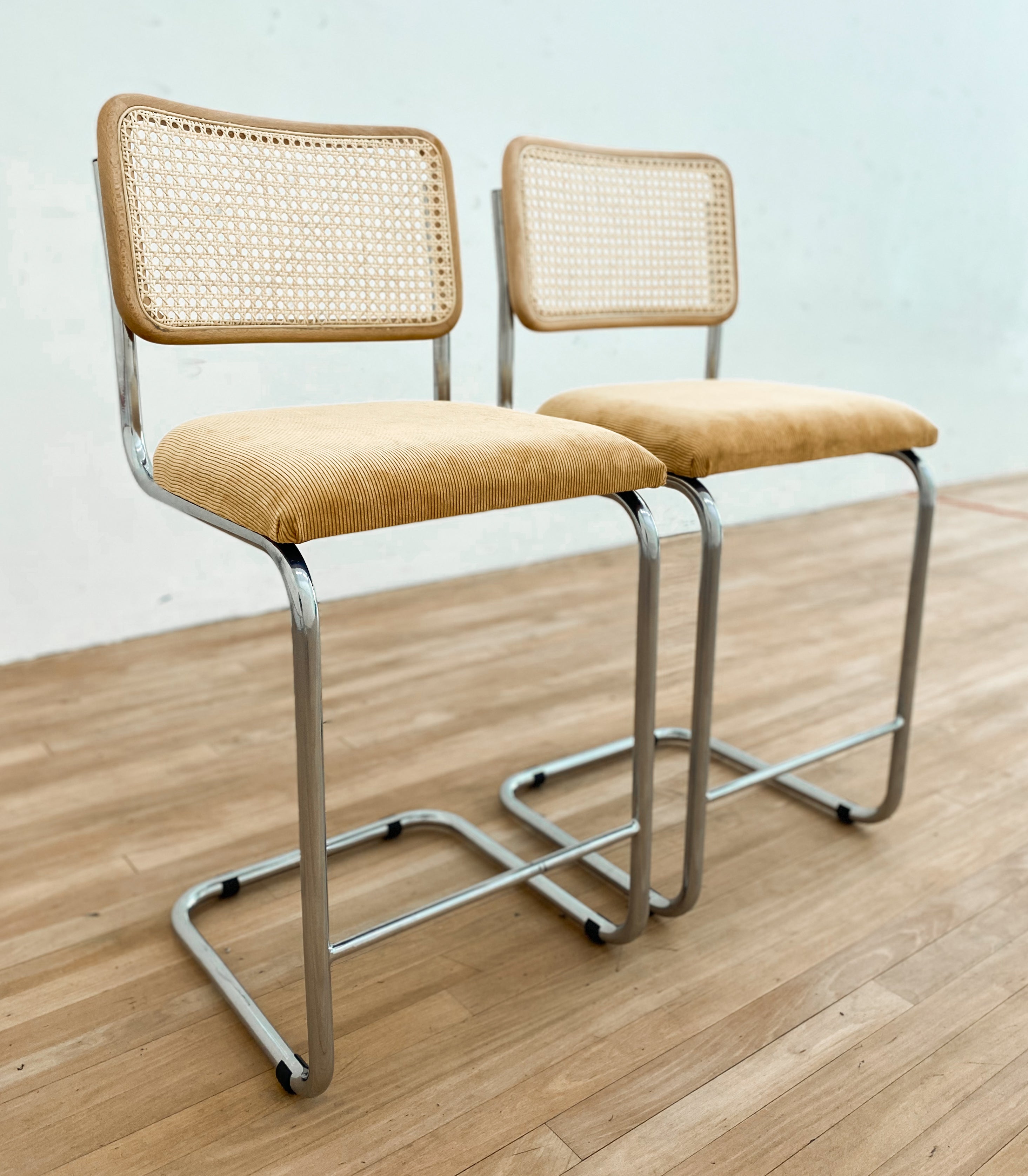 Cesca-Inspired Counter Stools – The Thrifty Duo